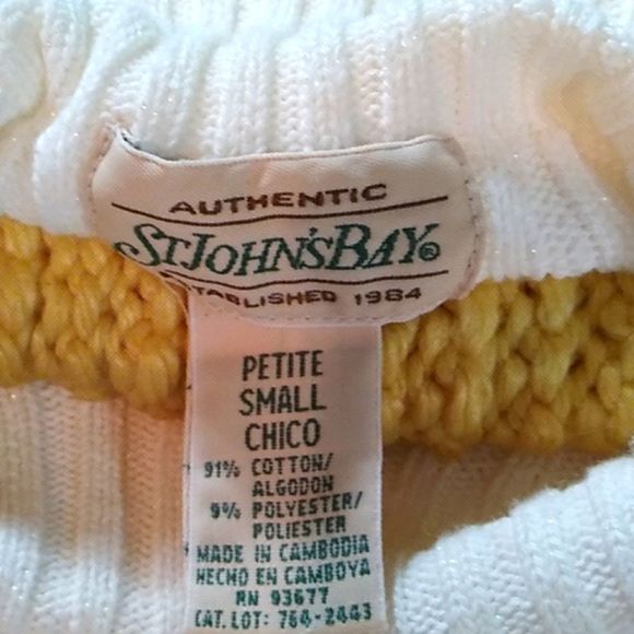 St. John's Bay | Sweaters | Vintage St Johns Bay Long Sleeve Turtleneck ...